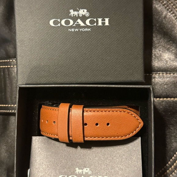 Coach | Accessories | Coach Tan Leather Watch Band Never Used | Poshmark